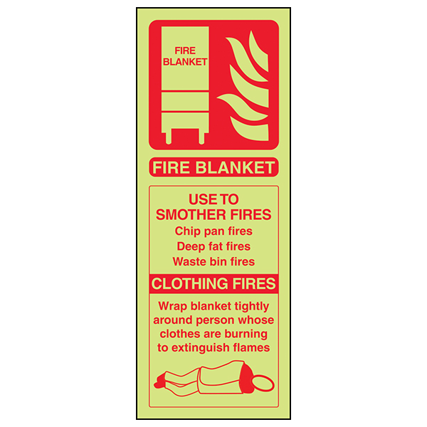 GITD Fire Blanket ID - Portrait | Eureka Direct