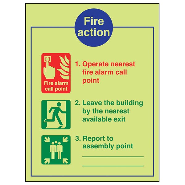 GITD Fire Action - Operate Nearest Fire Alarm | Eureka Direct