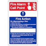 Fire Action Notices | Fire Action Signs | Fire Safety Signs ...