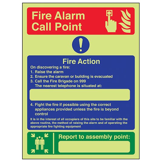 GITD Fire Action - Caravan Site Assembly | Eureka Direct