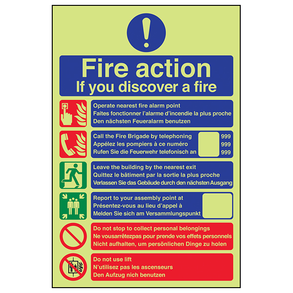 GITD Fire Action - Call Fire Brigade - Multilingual | Eureka Direct
