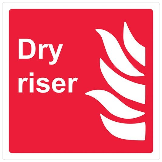 Dry Riser | Eco-Friendly Safety Signs | Safety Signage
