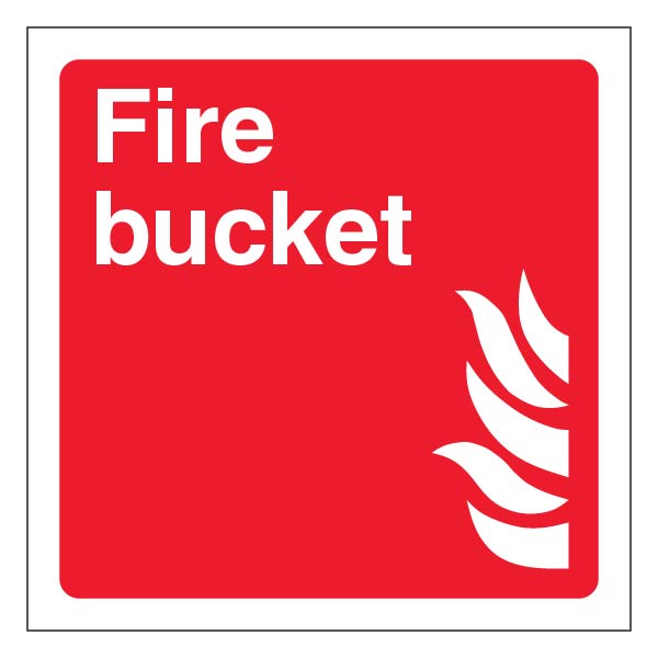 Fire Bucket | SafetySigns4Less
