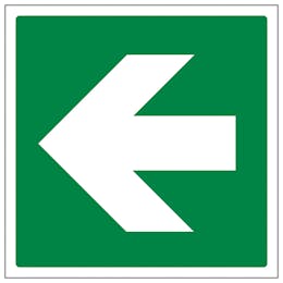 Green Straight Arrow | Safety Signs 4 Less