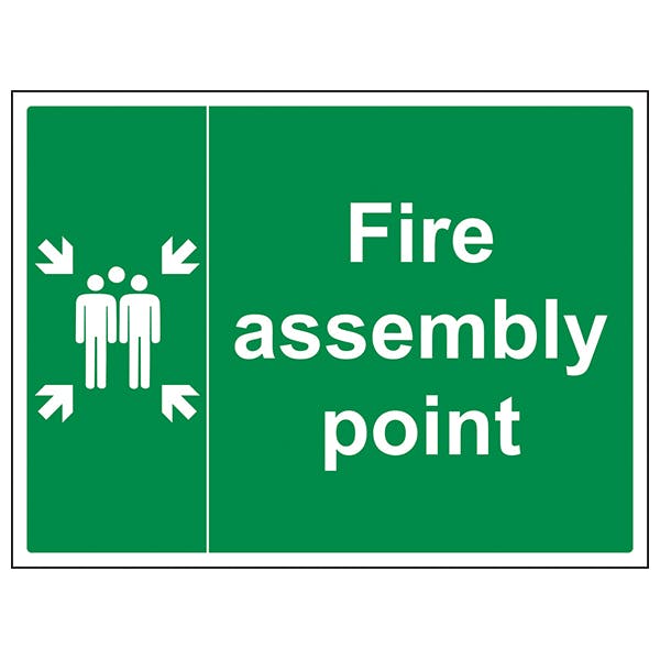 Fire Assembly Point With Family | VSafety
