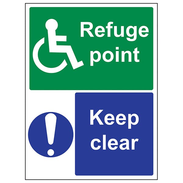 Refuge Point/Keep Clear - Portrait | Eureka Direct