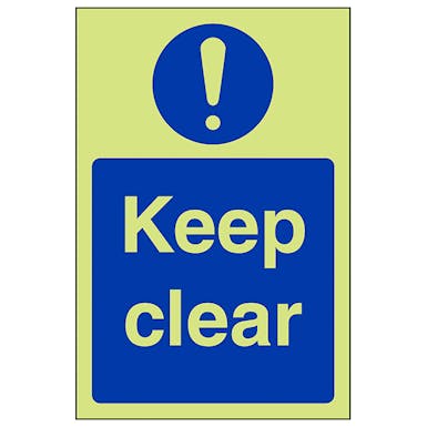 GITD Keep Clear - Portrait | Eureka Direct