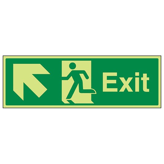 GITD Exit Arrow Up And Left | Eureka Direct