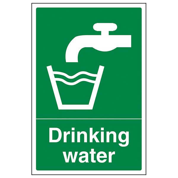 Drinking Water | Safety Signs 4 Less