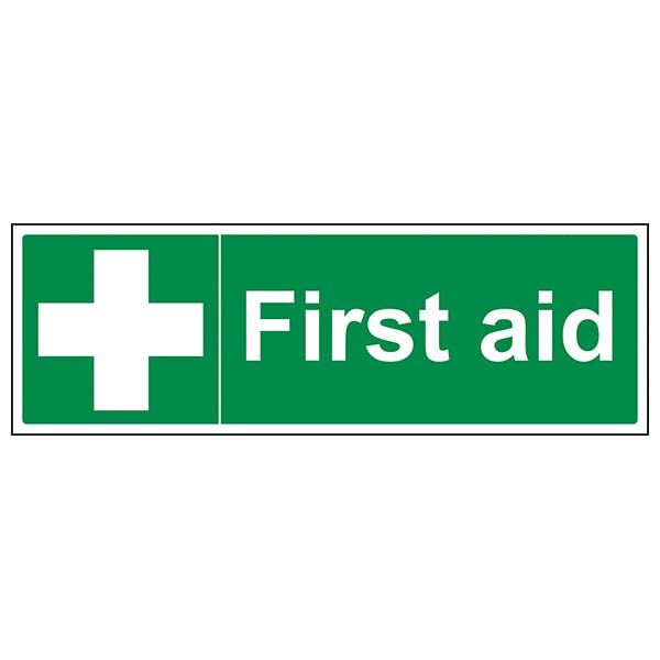 First Aid - Landscape - Removable Vinyl
