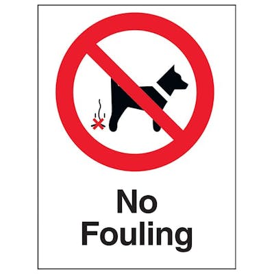 No Fouling | Eco-Friendly Safety Signs | Safety Signage