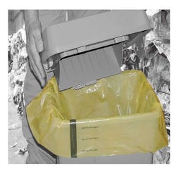 Clinical Waste Sakes with Tiger Stripe | Heavy Duty Bin Bags | Waste Bags