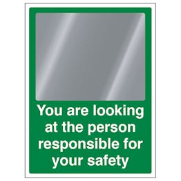 Person Responsible For Safety | Safety Signs 4 Less
