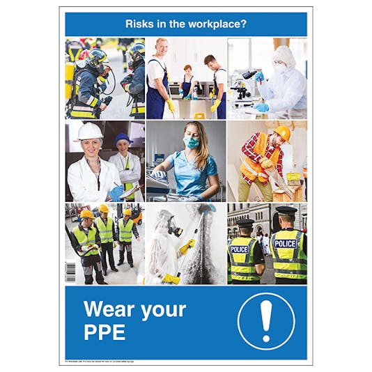 Risks In The Workplace Poster | Safety Posters | First Aid Posters ...