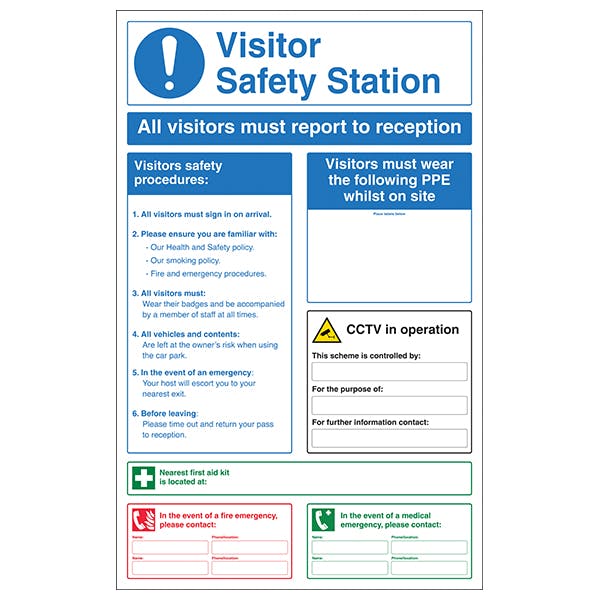 Visitor Safety Station | JustGloves