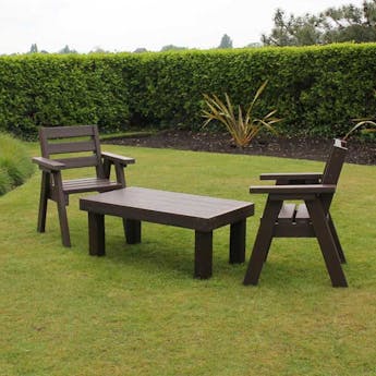 100% Recycled Plastic Coffee Table