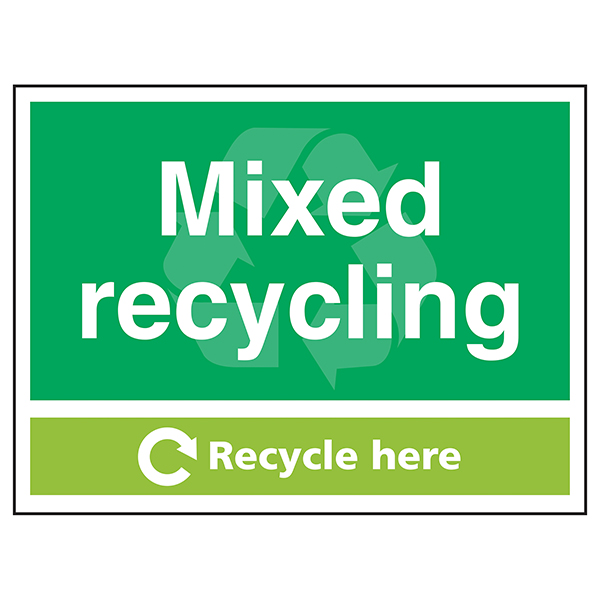 Waste Management Signs | Waste Signs | Recycling Signs | Eureka