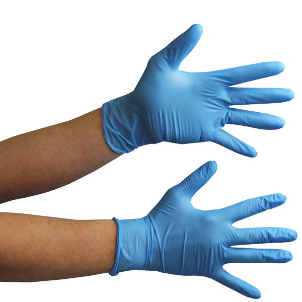 Economy Nitrile Gloves Blue Small Pack of 20
