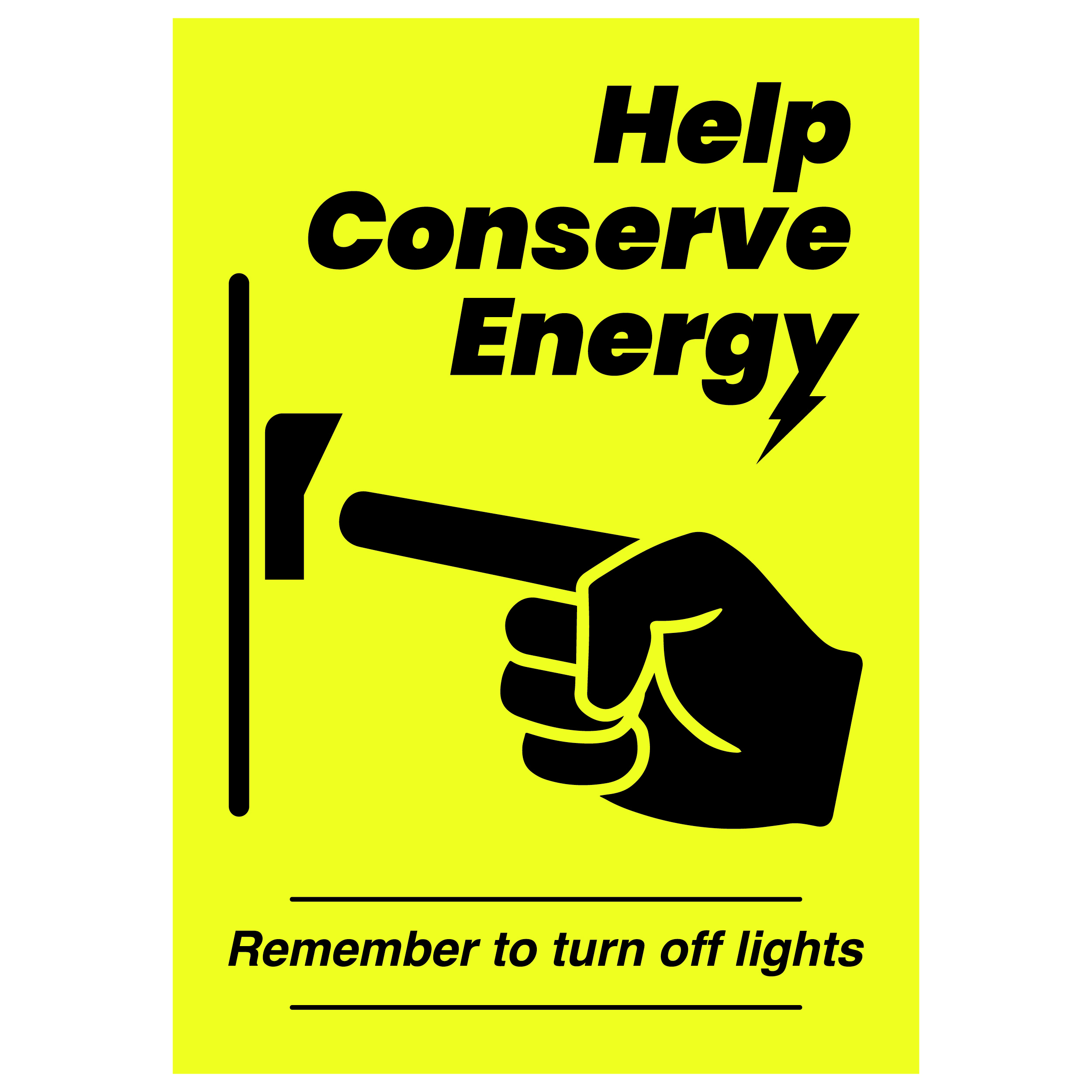 Energy Saving Posters | EcoCentric