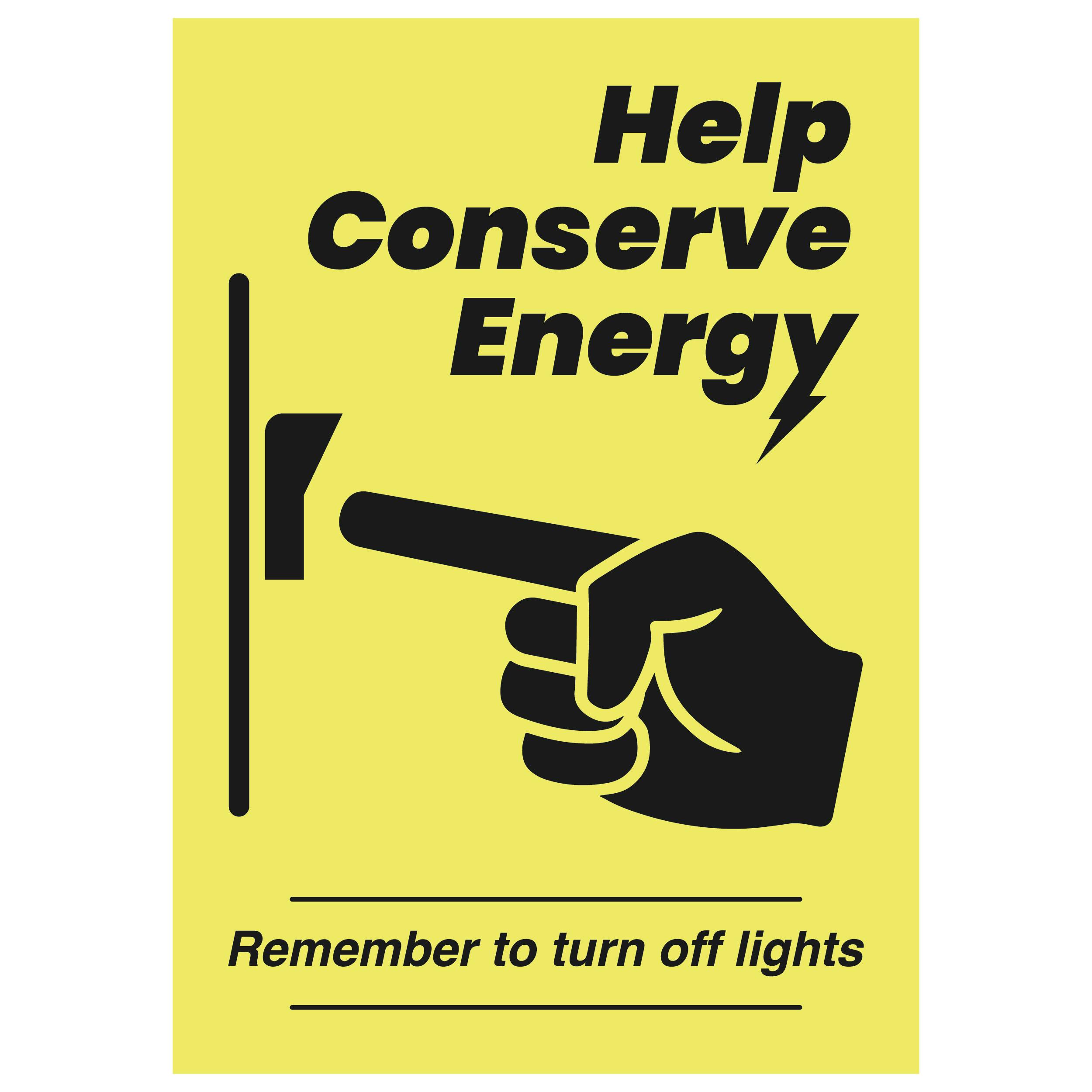 Energy Saving Posters | EcoCentric