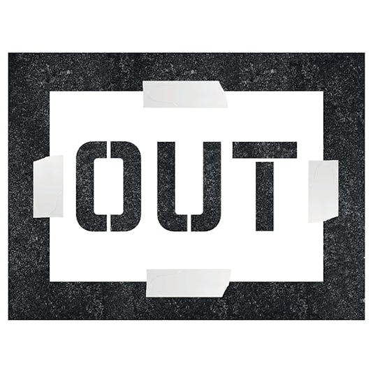 OUT Stencil