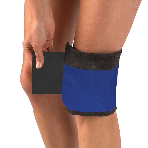 Elastic Wrap Mesh Pouch and Medium Hot Cold Pack Reusable Gel Packs FirstAid4Sport