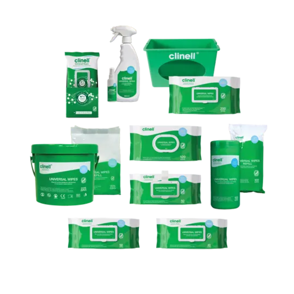 Clinell Sanitising Wipes | Surface Sanitising Wipes | FirstAid4Less