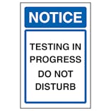 Do Not Disturb Signs | Safety Signs | Safety Signs 4 Less