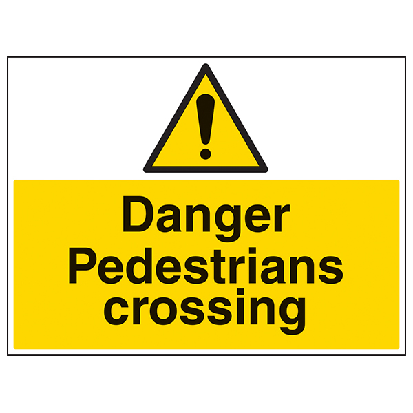Danger Pedestrians Crossing | Eureka Direct