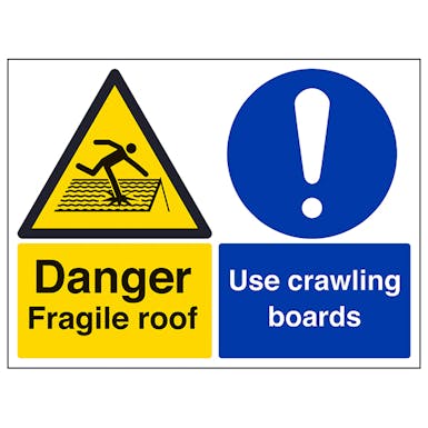Fragile Roof/Crawling Boards - Large Landscape | Eureka Direct