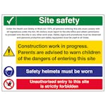 Site Safety Boards | Safety Signs 4 Less