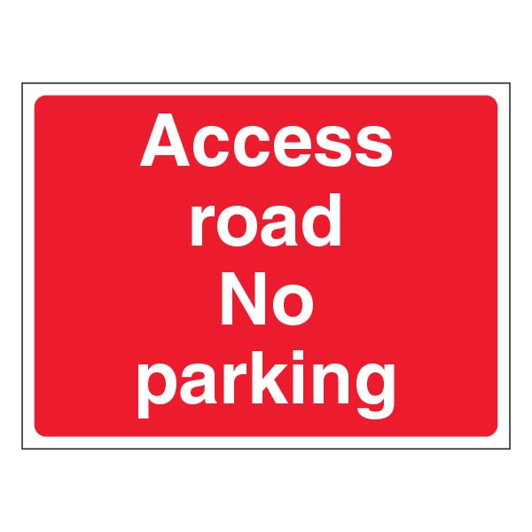Access Road No Parking | SafetySigns4Less