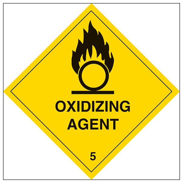 Oxidizing Agent | Safety Signs 4 Less