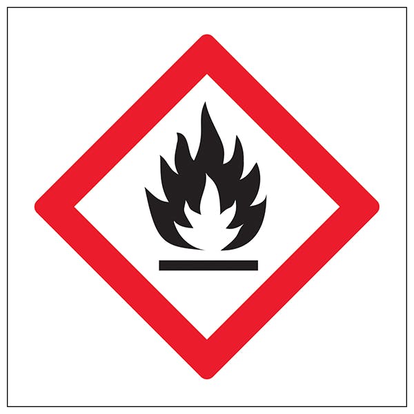 Flammable COSHH Sign - Magnetic