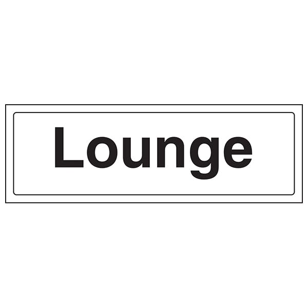Lounge - Landscape | Safety Signs 4 Less