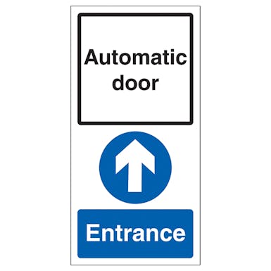 Automatic Door - Entrance | Door Signs | Safety Signs | Eureka