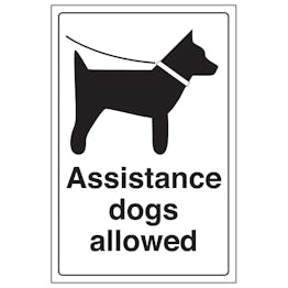 Assistance Dogs Allowed | Mandatory Signs | Safety Signs | Safety Signs ...