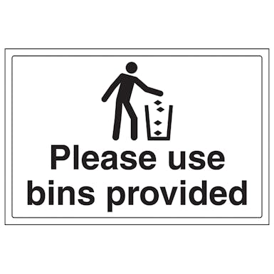 Please Use Bins Provided - Large Landscape | Eureka Direct