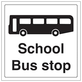 School Bus Stop | General Signs | Safety Signs | Safety Signs 4 Less