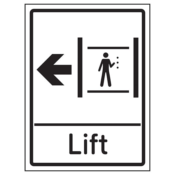 Stairs Arrow Up | Lift Signs | General Information Signs | Safety Signs ...