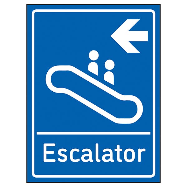 | Escalator Signs | Information Signs | Safety Signs 4 Less