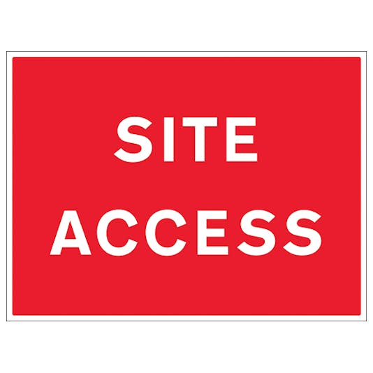 Site Access | Traffic and Parking Signs | Reflective Traffic Signs ...