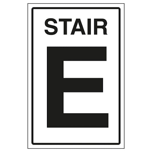 Stair E | Stairway Signs | Information Signs | Safety Signs 4 Less