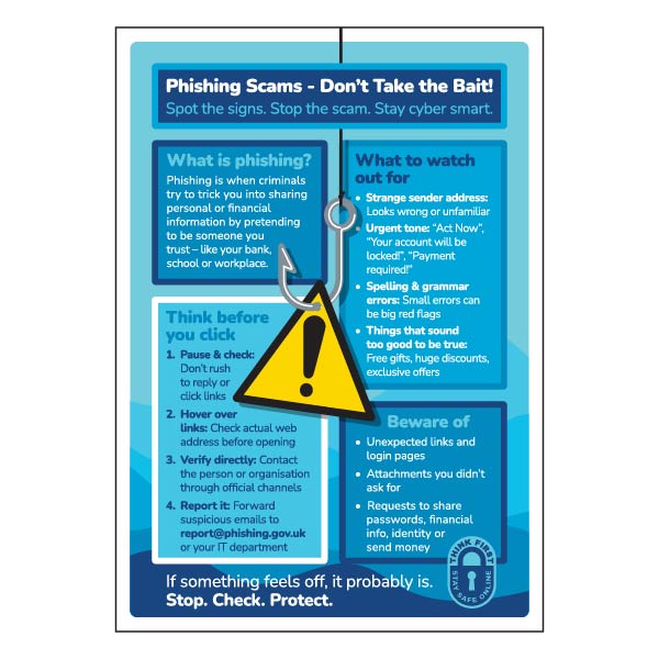 Phishing Scams Poster | School Safety Posters | EurekaDirect