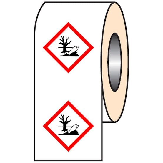 Environmentally Hazardous Vinyl Labels On A Roll | VSafety