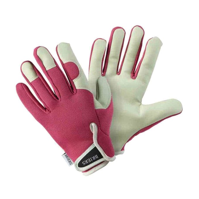 Briers Ladies Pink Gardener Gloves | Gardening Gloves | Work Gloves ...