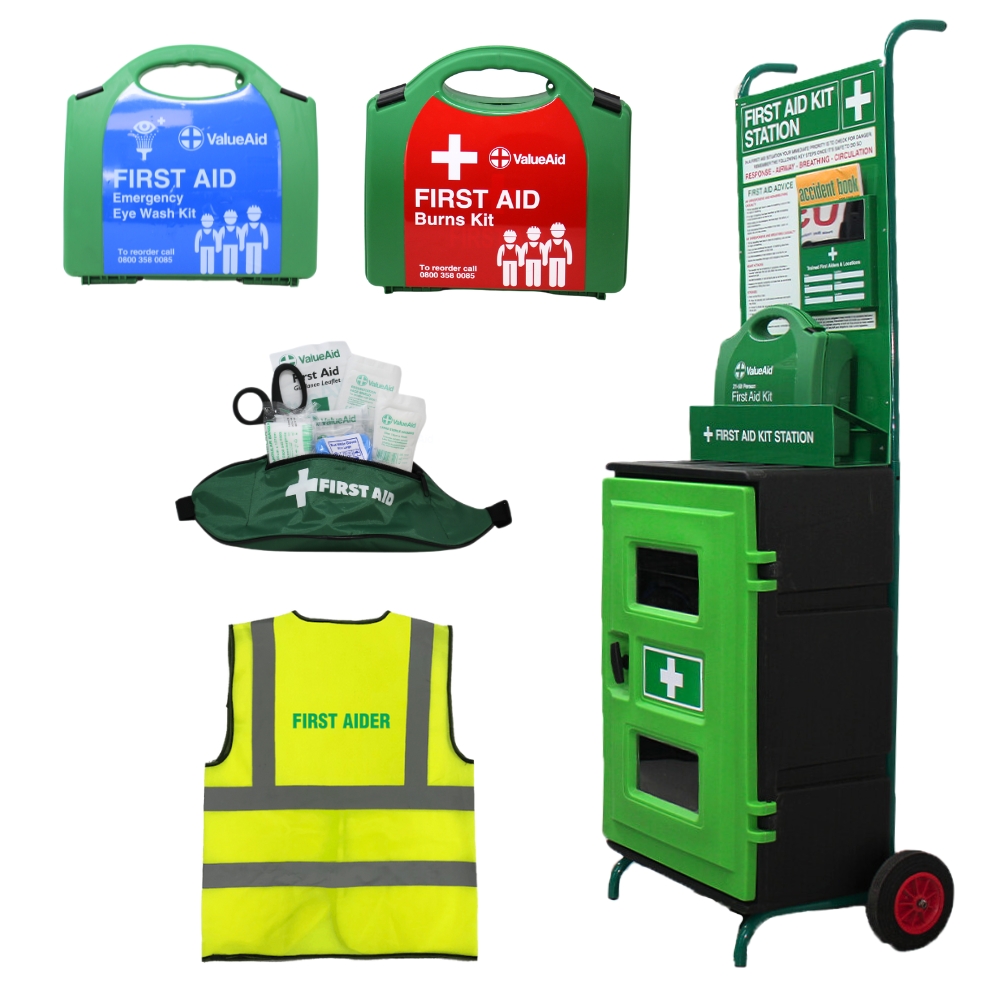 Mobile Safety Station - First Aid & Lone Worker | FirstAid4Less