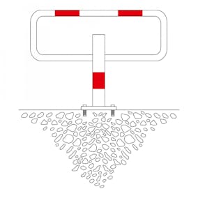COMMANDER Drop Down Frame Post