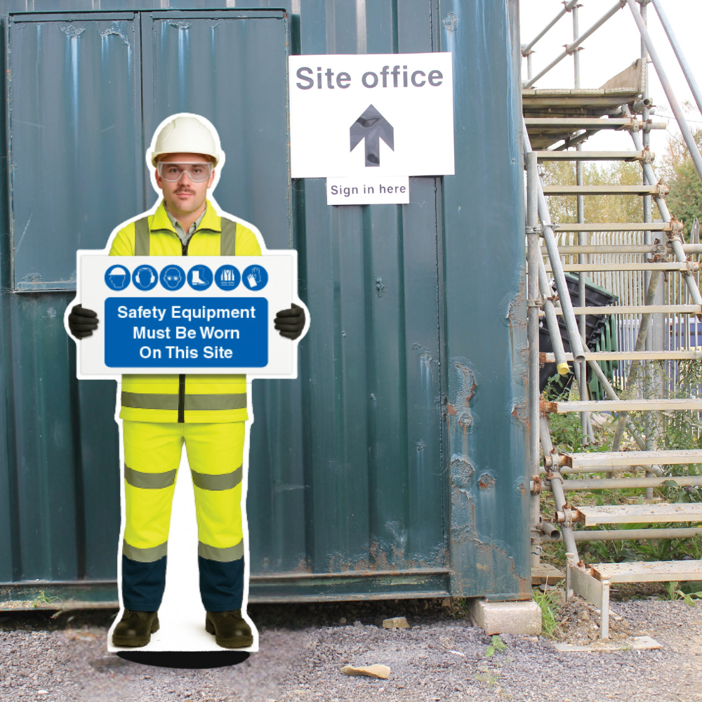 Life-size Signs - Construction Workers