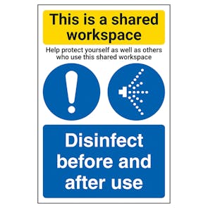 Shared Workspace/Disinfect | Medisupplies